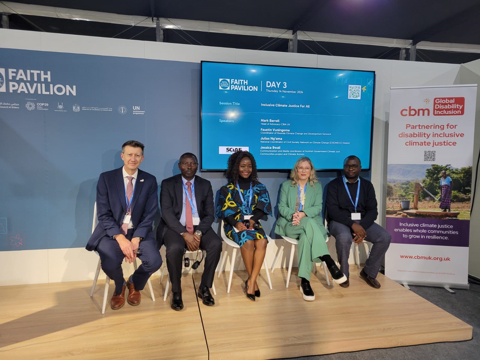 Promoting Disability Inclusive Climate Justice - CBM Global at COP29 ...