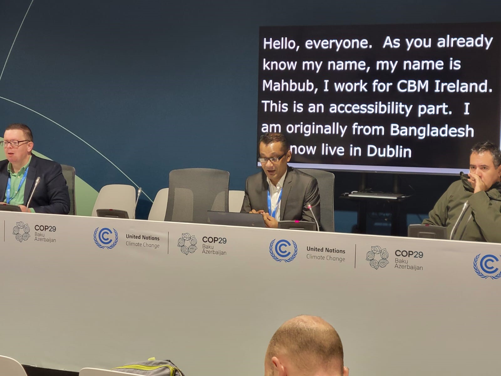 Promoting Disability Inclusive Climate Justice - CBM Global at COP29 ...